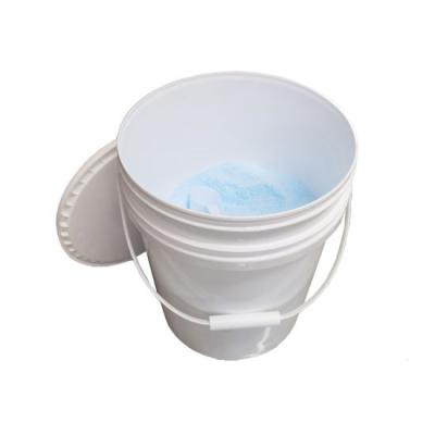 Cina Conservazione del detersivo 5 galloni secchi di plastica con coperchio in vendita