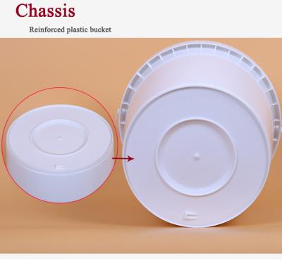 Cina 1.5 Galoni di contenitori di plastica naturali a testa aperta in vendita