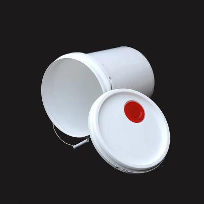 China VN-goedgekeurde 5 liter plastic smeerolie emmer met Rieke Flex spoot Te koop