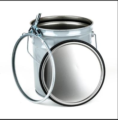 Cina Antirust Round Excavator Paint Bucket Metal General Purpose Customizable Design in vendita