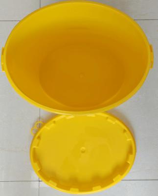China Balde de plástico oval de 20 L para armazenar pintura com certificado ISO à venda