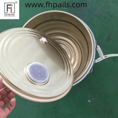 Cina Barattoli metallici per torrefazione del caffè da 10 litri con foro di ventilazione e battistrada in vendita