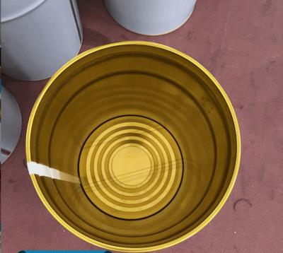 China 5-Gallon Rust Resistant Galvanized Ink Bucket with Metal Handle and Plastic Grips for sale