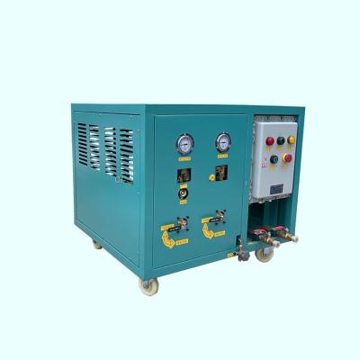 China 2 HP Niederdruckkühlmittelrückgewinnungsmaschine R123 Chiller AC Gaslademaschine zu verkaufen