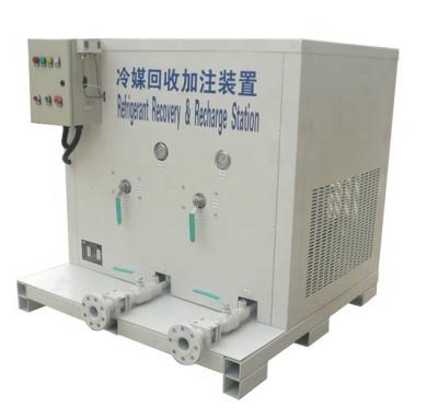 R32 R410A Equipo ISO para la recuperación de refrigerante en toneladas de depósito