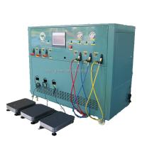 China Multiple Stations Option Refrigerant Filling Machine Advanced Refrigerant Identifier Charging System for sale
