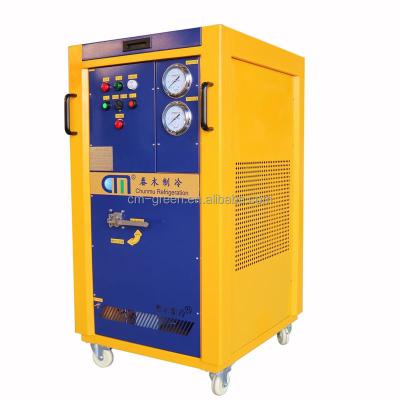 China Explosionssichere Kältemittelrückgewinnungsanlage R290 Klimaanlage Auflademaschine 4 PS Öl weniger Rückgewinnungs-Lademaschine zu verkaufen