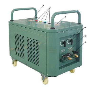 China AC Gas Recovery Machine R22 R410a Chiller Repair Refrigerant Recovery Machine Best Price For Sale for sale