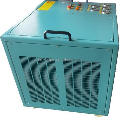 China 4HP R22 máquina de recuperación de freón aire acondicionado equipo de carga de refrigerante ac máquina de carga de recuperación en venta