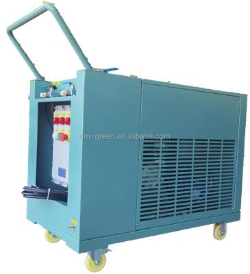 China R32 R600 ATEX máquina de recarga de la recuperación de refrigerantes de aceite menos como equipo de llenado de 4 HP máquina de reciclaje de la recuperación en venta