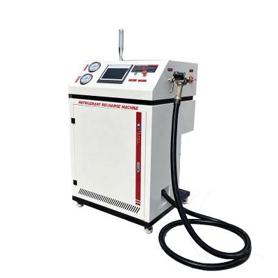 China Fully Automatic Car Aircon Refilling Machine With Touch Screen Control for sale