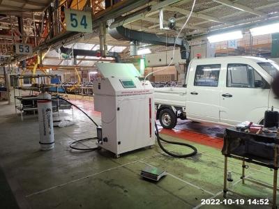 China Car Aircon Refrigerant Recovery Ac Recharge Machine R134a R22 Recovery Pump Fully Automatic Refrigerant Charging Machine for sale