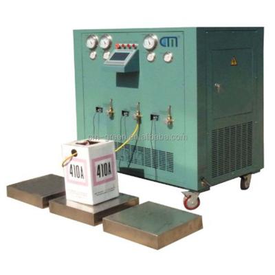China R410a Refrigerant Filling System Split Ac Recharge Machine R134a Recovery Station Air Conditioning Charging Machine for sale