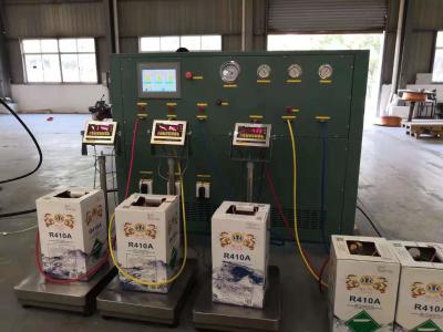 중국 R404A R410a 냉매 분기 충전 기계 실린더 오일 마이너 충전 기계 판매용