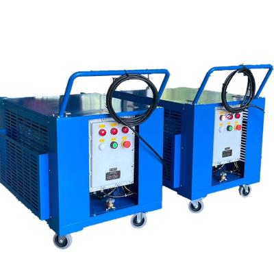 China oil less 3hp refrigerant vapor recovery unit air conditioner explosion proof R290 refrigerant gas recovery machine for sale