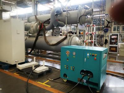 China máquina de recuperación de refrigerante de alta presión R23 R508B SF6 2HP de aceite completo menos máquina de carga precio de fábrica para la venta en venta