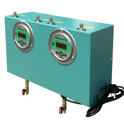 China velocidad rápida 25HP aceite menos residuos de reciclaje de refrigerante máquina de recuperación de aire acondicionado frigorífico línea de desmontaje unidad de recuperación en venta