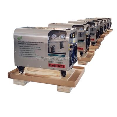 China Recuperación de gas r290 ac de la máquina de recuperación de automóviles de la unidad de recuperación de refrigerantes totalmente automática en venta