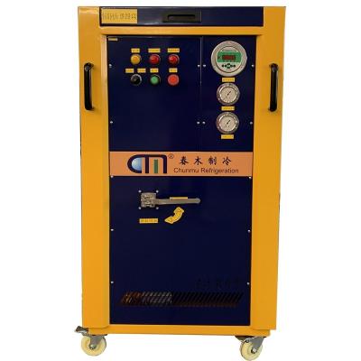 China China fábrica ATEX R600a R32 máquina de recuperación de refrigerante aire acondicionado a/c máquina de carga de gas freón en venta