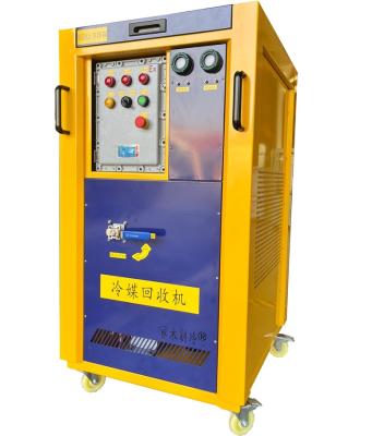 Chine 4HP ATEX pompe de récupération de vapeur de réfrigérant climatisation machine de recharge ac machine de récupération à l'épreuve des explosions à vendre