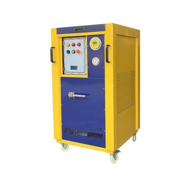China Freon R22 Ac Recovery And Recharge Machine 4HP R134a Refrigerant Recovery Pump Chiller Refrigerant Recovery Recharge Machine for sale