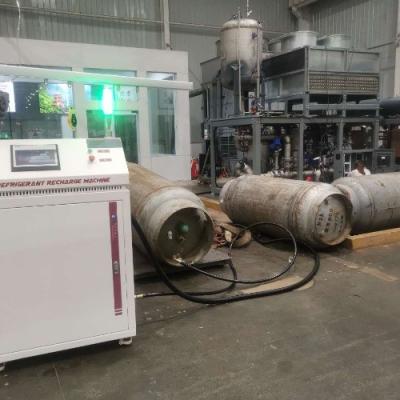 Chine Dispositif de remplissage de gaz de refroidissement à courant alternatif refroidisseur automatique à vendre