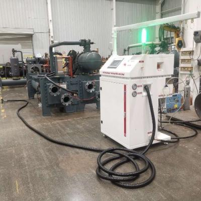 Китай R600 R290 Автоматическая зарядная станция с ПЛК для перезарядки углеводородного хладагента продается