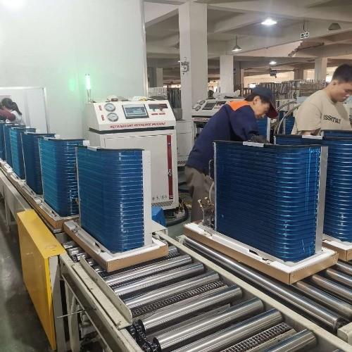 Quality Heat Pump R290 Siemens PLC Automatic Freon Charging Station R134a R404A A/C for sale