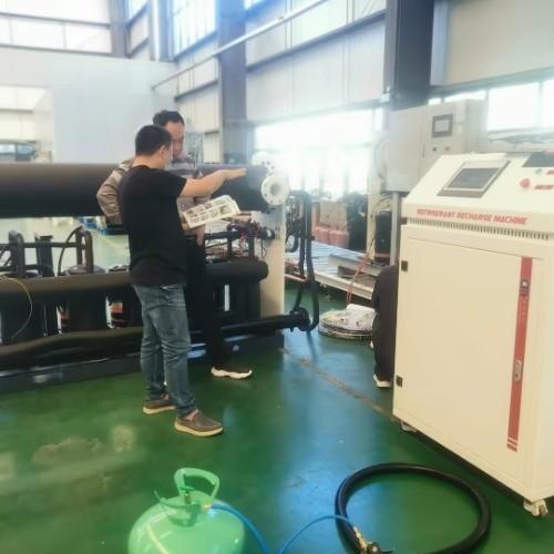 Quality CE ATEX Refrigerant Charging Machine R134a R410A R22 Air Conditiong A/C Charging for sale