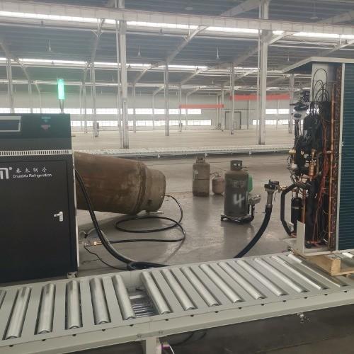 Quality R134a Freon Charging System Automatic Siemens PLC A/C Gas Charging Equipment for sale