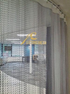 China Aluminum Chain Link Curtain for hanging room divider for sale