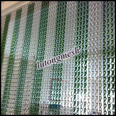 China aluminium chain screen for hanging room divider for sale