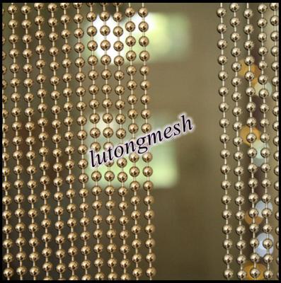 China Metal Ball Chain Curtain For Living Room Divider for sale
