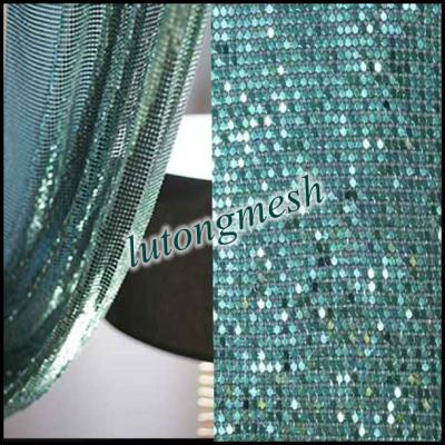 China Decorative Metal Sequin Fabric for room divider for sale