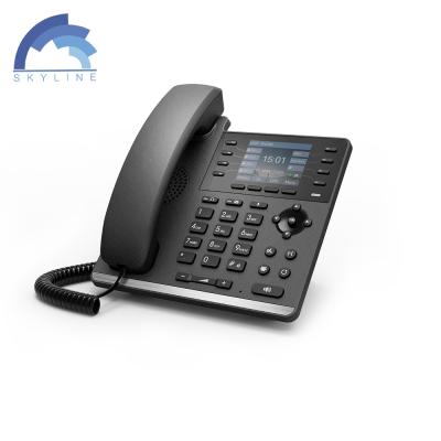 China OEM 4 SIP IP Phone With Factory Price S4P International Desktop POE IP Phone For Free Call for sale