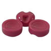 China Plastic Resin Shank Button 20L Concave Front One Hole Back Durable Garment Accessory for sale