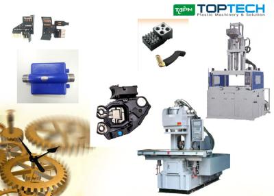 China Peek Material Two Shot Double Color Injection Molding Machine Super Energy Saving 370 L for sale