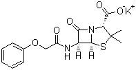 China Penicillin V Potassium CAS NO.132-98-9 C16H17N2O5S Antibiotics for sale