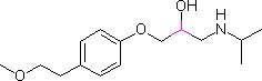 China Metroprolol CAS NO.37350-58-6;51384-51-1 C15H25NO3 Cardiovascular for sale