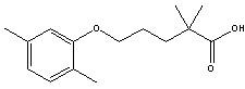China Gemfibrozil CAS NO.25812-30-0 C15H22O3 Cardiovascular for sale
