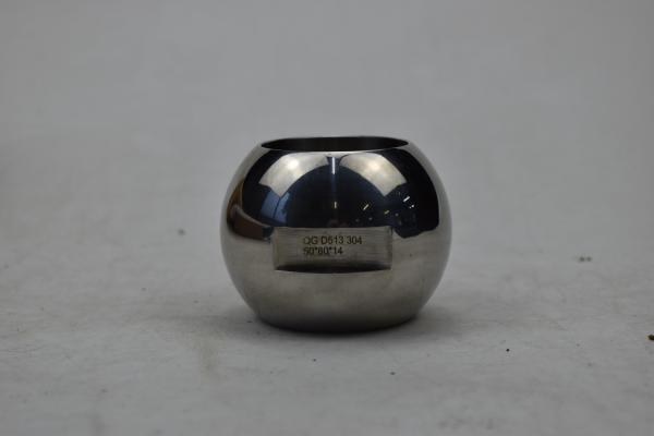 Quality Valves Spare Parts Silver Stainless Steel Ball Valve with National Standard for sale