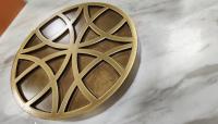 China Solid Brass Casting Inlay The Table , Decorative Solid Brass Items for sale