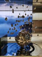 China Stainless Steel 3D Sculpture Art Installation Durable Corrosion Resistant Custom Sizes for sale