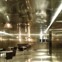 China 304 Stainless Steel Expanded Mesh Panel Square Panel 1220mm Width Wall Cladding for sale