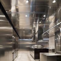 China Stainless Steel Ceiling Panels 304 316 PVD Color Stamped Ceiling Tiles 0.5-3.0mm for sale