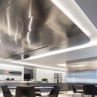 China Decorative Stainless Steel Ceiling Systems 304 316 Unique Patterns Max 4000mm for sale