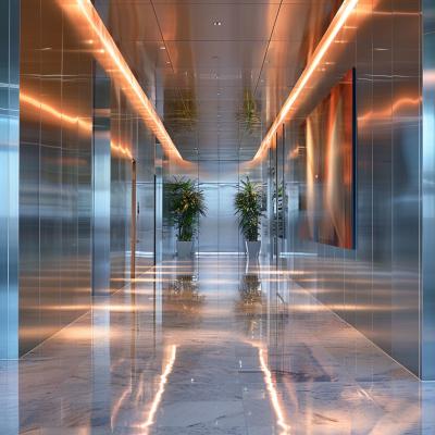 Cina Un rivestimento in acciaio inossidabile per edifici moderni in vendita