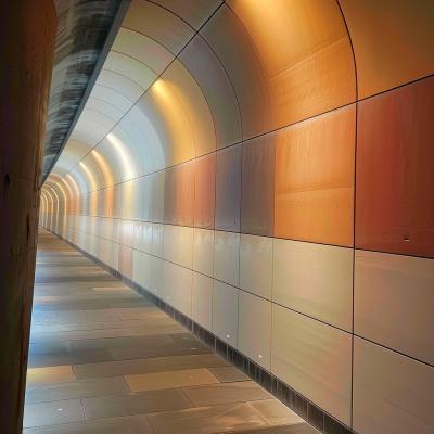 Fireproof Long Lasting Reliable Vitreous Enamel Panel For Historic Renovations