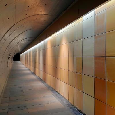 China EN Standardized Durable Tested Vitreous Enamel Panel For European Markets for sale