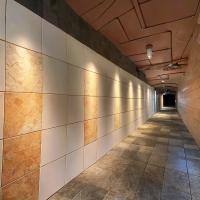 China Vitreous Enamel Wall Cladding Panel 1.0-1.5mm Thickness for Architectural Facade for sale